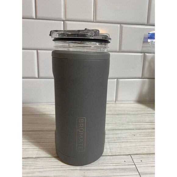 BRUMATE | Dining | Brumate Hopsulator Trio 3 In Matte Gray Can Cooler ...